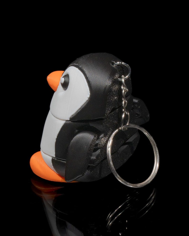 3D Printed Chubby Penguin Fidget Toy - Etsy