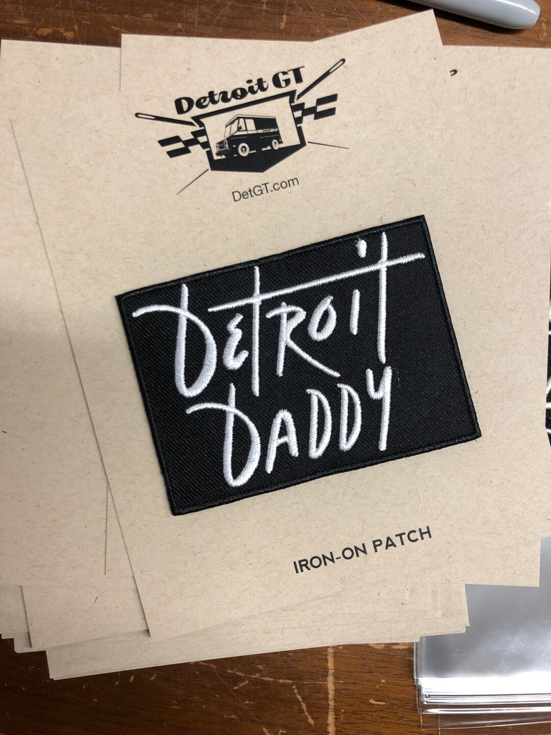 Detroit Daddy Patch - Etsy