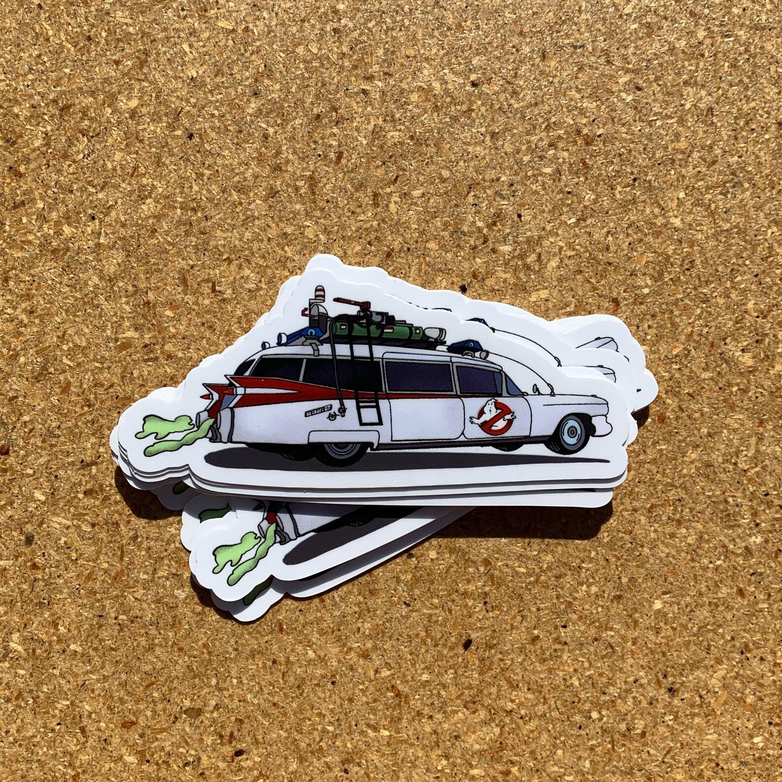 Ecto-1 Ghost Busters Car - Sticker - Etsy