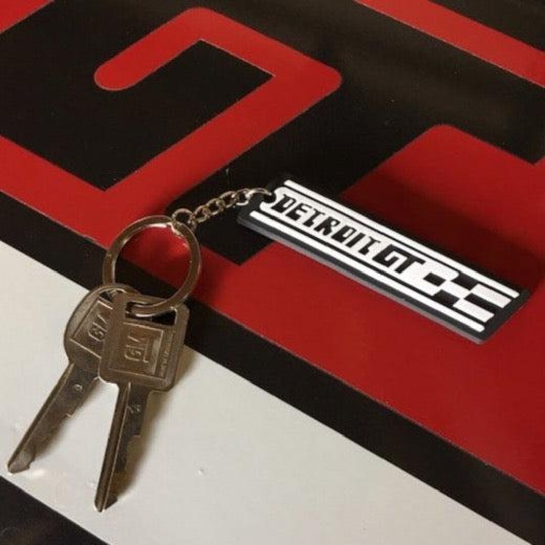 Detroit GT - Keychain - Etsy