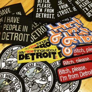 I Have People in Detroit -patch - Etsy