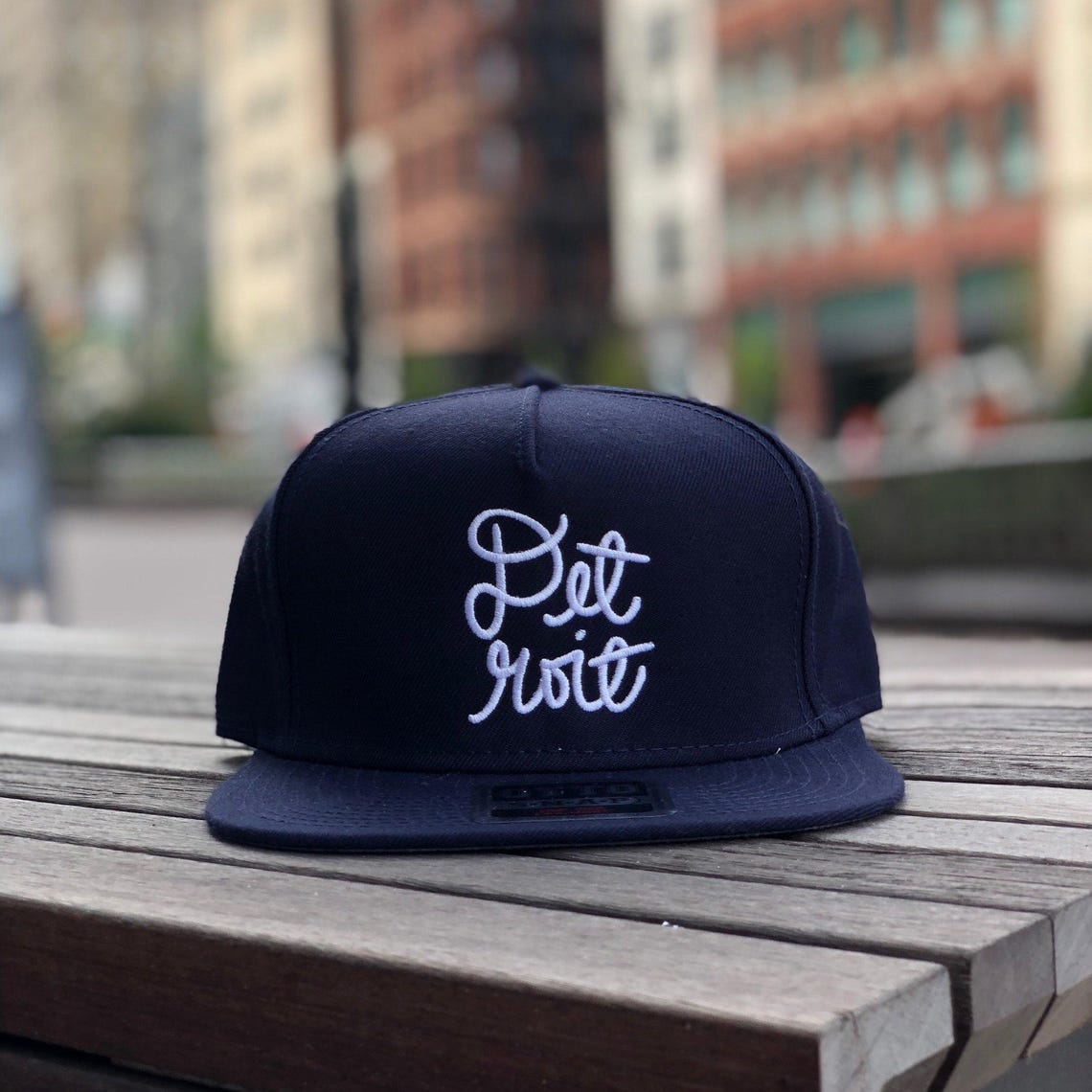 Detroit Signature - Snapback Hat - Etsy
