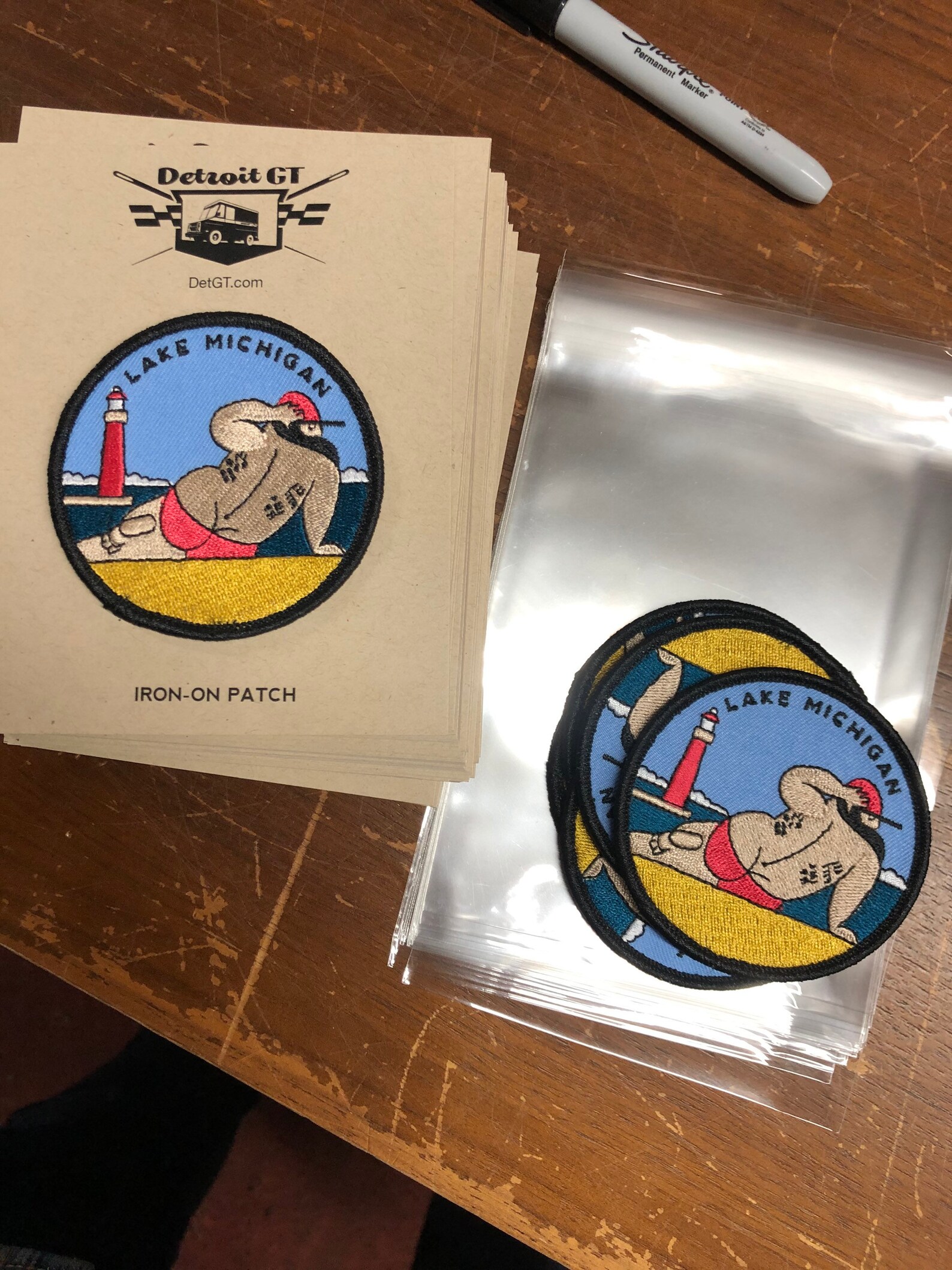 Lake Michigan Bear patch | Etsy