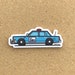 Classic Detroit Police Cruiser Sticker - Etsy