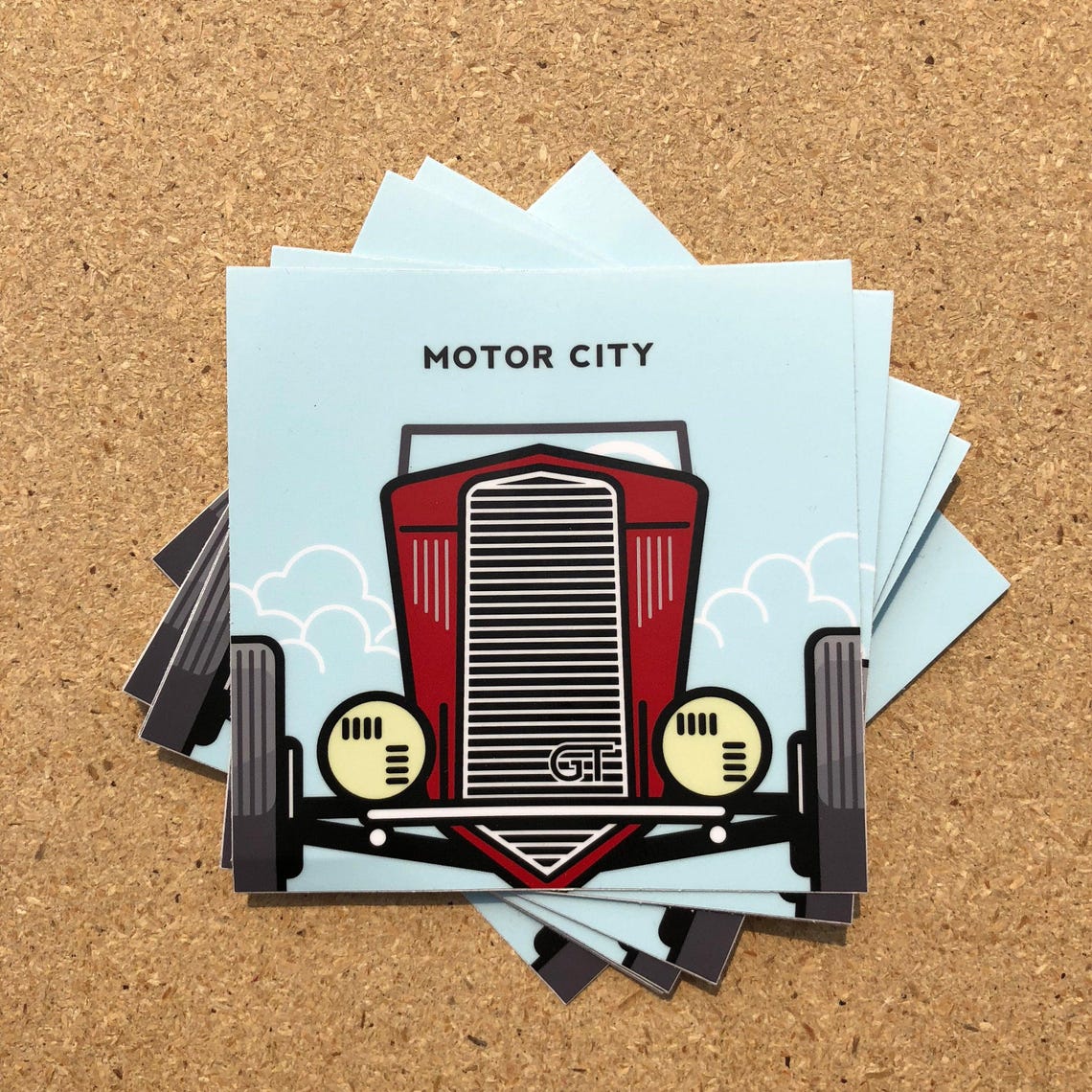 Motor City - Sticker - Etsy