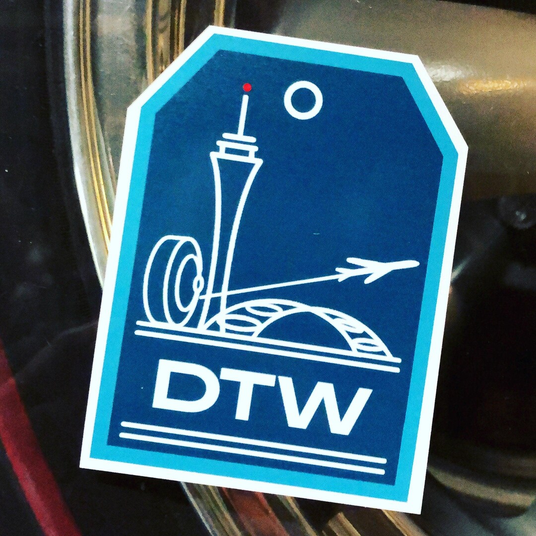 DTW Sticker - Etsy