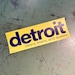 Classic Detroit Police Cruiser Sticker - Etsy
