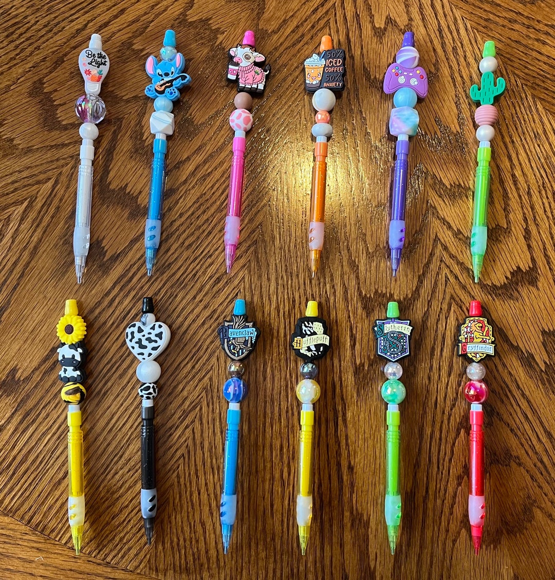 Beaded Pencils - Etsy