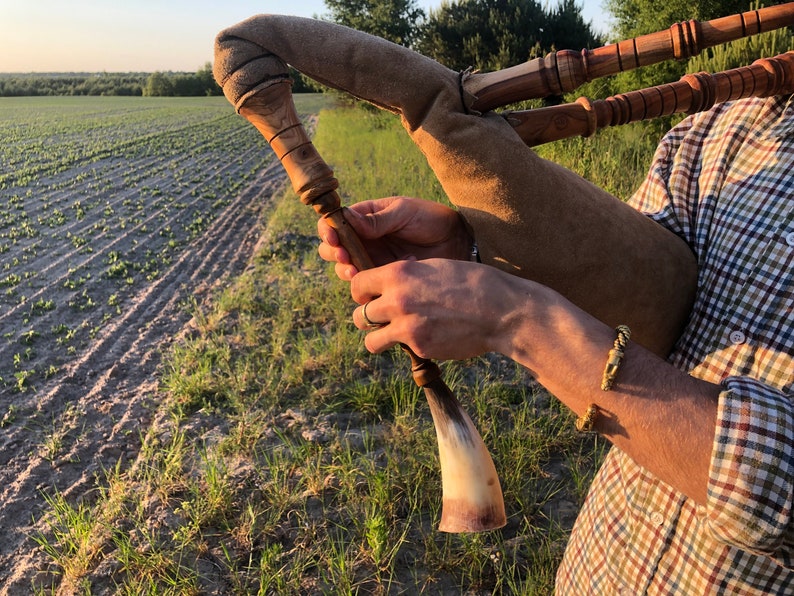 Eastern European Bagpipe / Duda Dudelsack Torupill Säckpipa Gaida Koza ...
