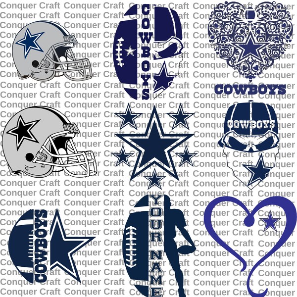 Dallas Cowboys Svg - Etsy
