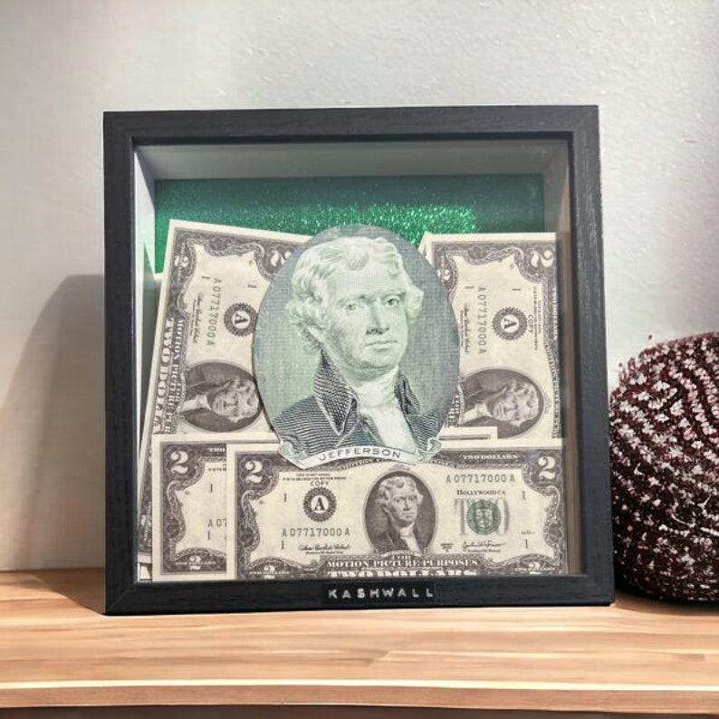 7 Piece Stunning Money Shadow Box Wall Decor - Etsy