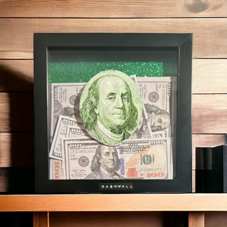 7 Piece Stunning Money Shadow Box Wall Decor - Etsy