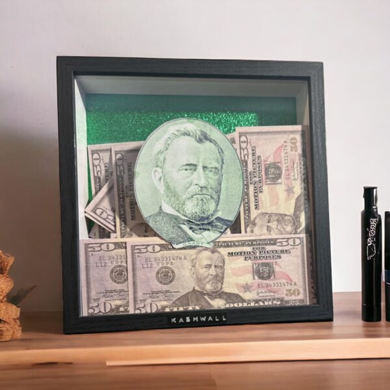 7 Piece Stunning Money Shadow Box Wall Decor - Etsy