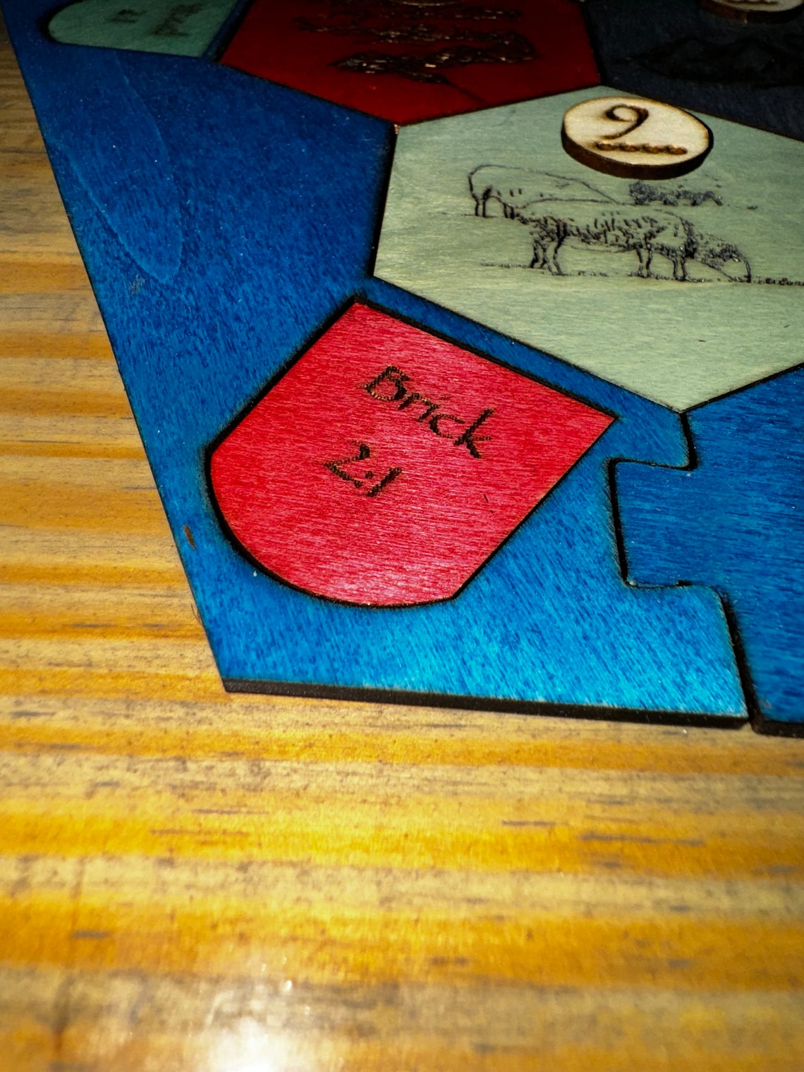 Premium Laser-cut Catan Board Game Set - Includes Resource Tokens ...