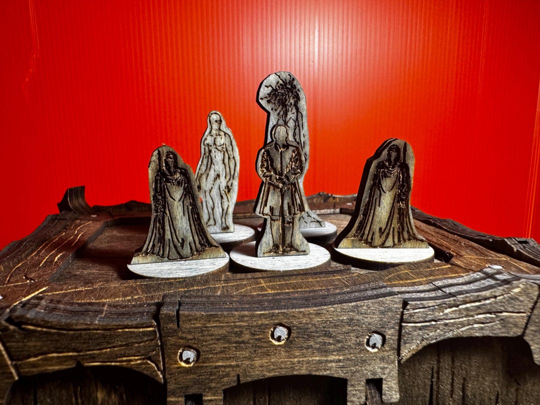 Laser Cut Dnd Minis - Etsy
