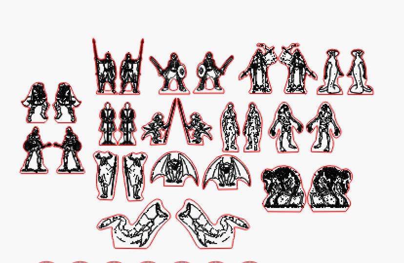 14 Dnd Mini Files- SVG, DXF, AI - Etsy