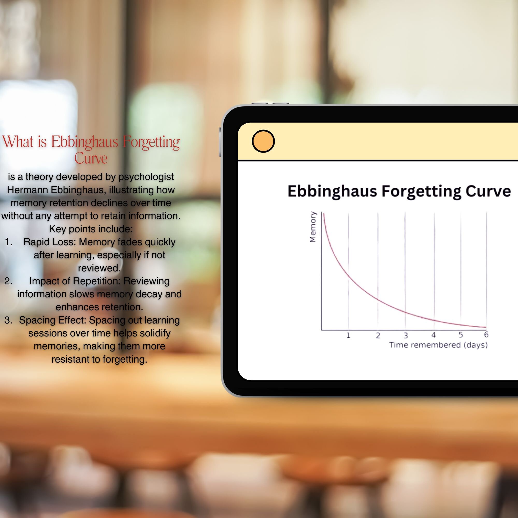 Boost Memory With Ebbinghaus Forgetting Curve Digital Planner | Study ...