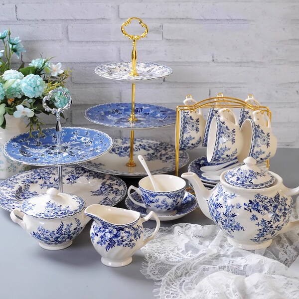 Ceramic Tea Set - Etsy