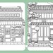 Japanese Storefronts Coloring Book: Shophouse Designs (printable PDF ...