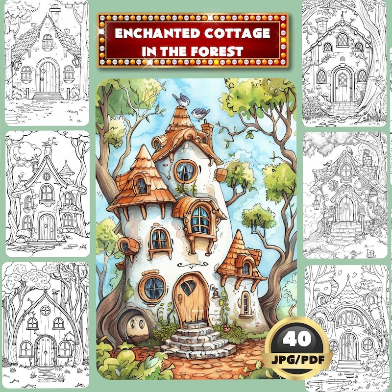 Enchanted Cottages - Etsy