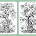 Blooming Tree of Life Coloring Book: Fantasy Floral Grayscale ...