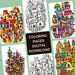 Fantasy House Coloring Book: 35 Relaxing Doodle Pages (printable PDF ...