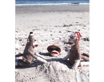 Sock Monkey Snow Angels | Etsy