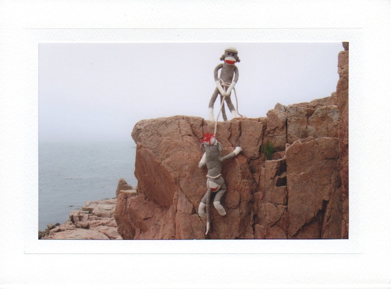 Sock Monkey Rock Climbers - Etsy