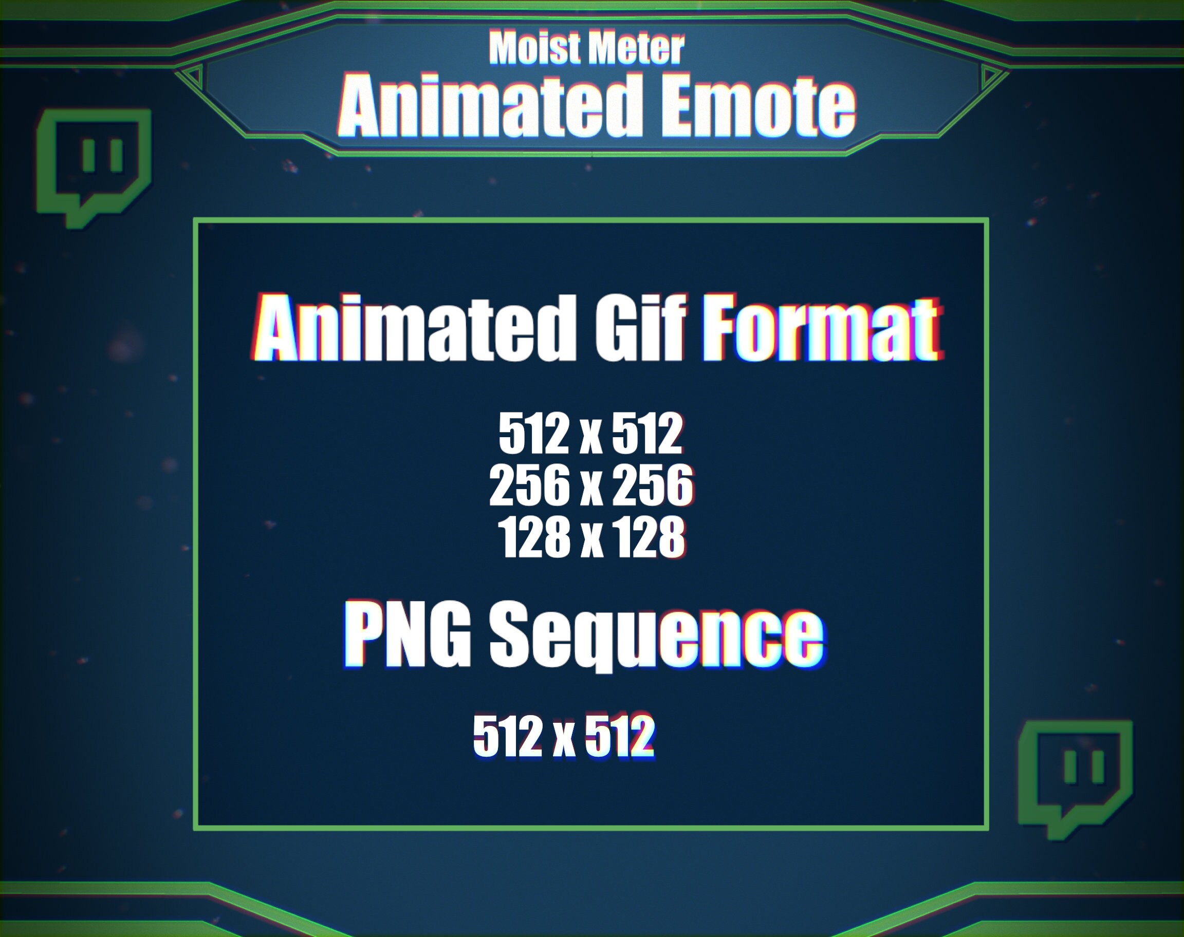 Animated Moist Emote, Wet Emote, Meme Emote, Youtube, Discord, Twitch ...