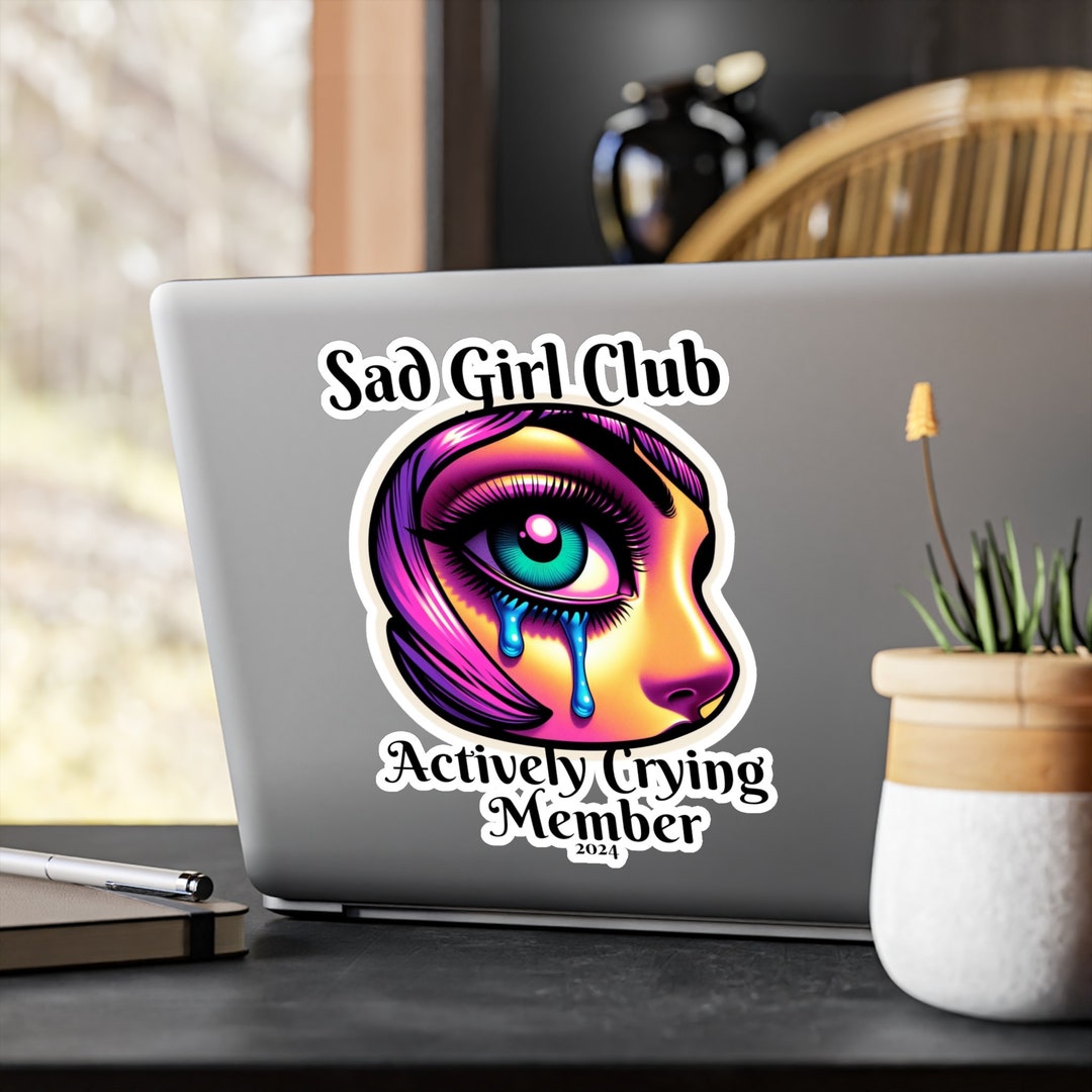 Sad Girl Club 2024 Member Vinyl Decal - Etsy