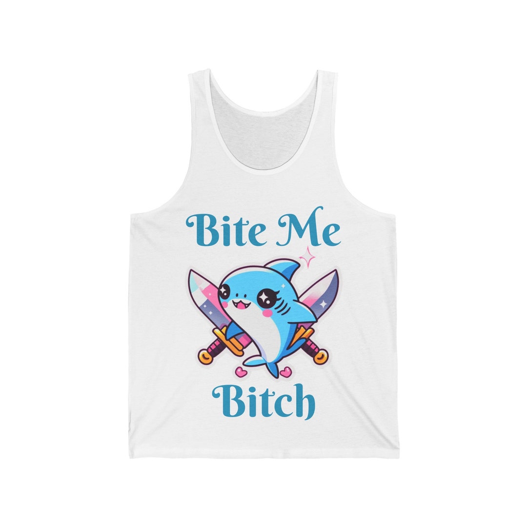 Killerkritter bite Me Bitch Sharky - Etsy
