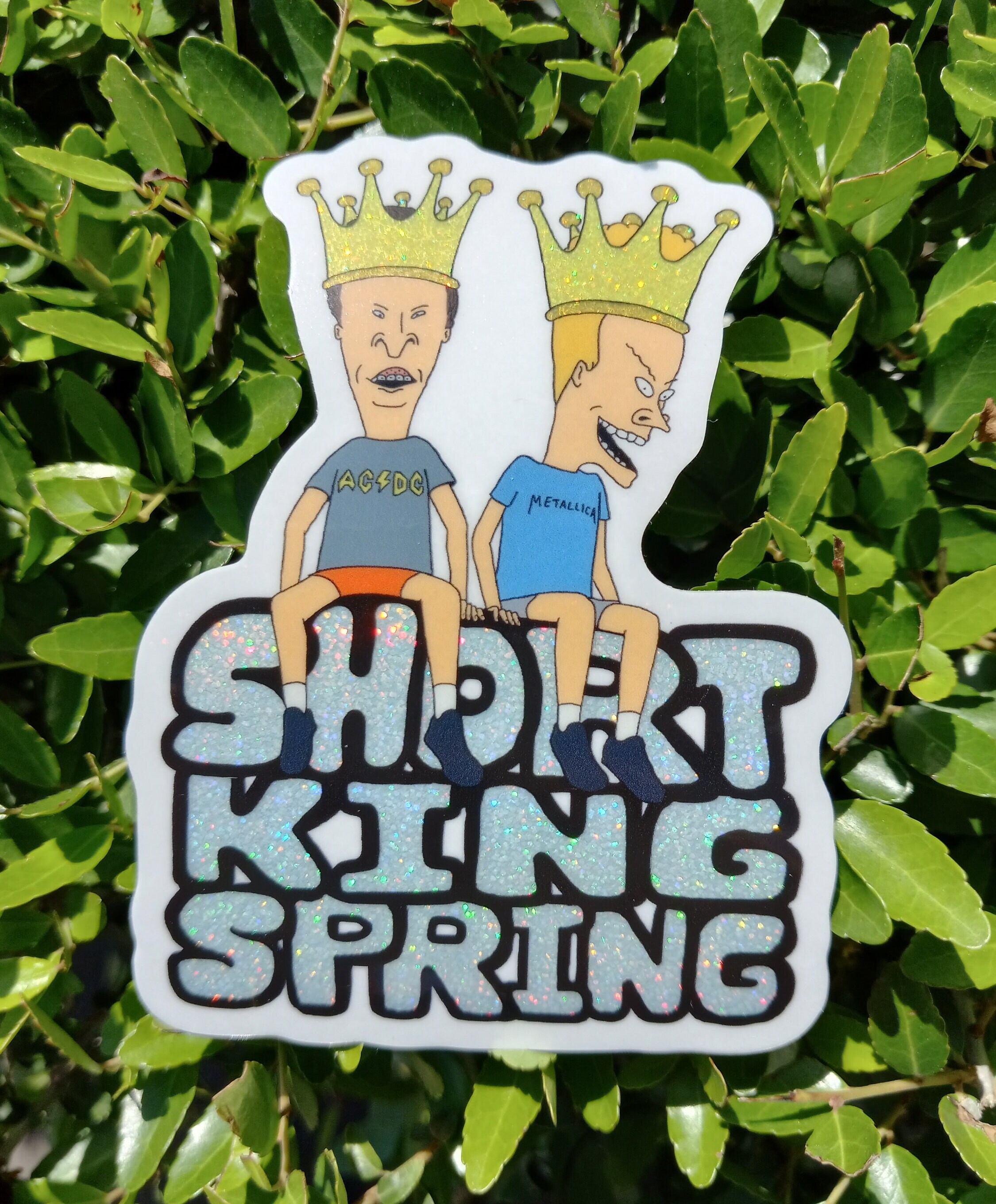 Short King Spring Sticker - Etsy