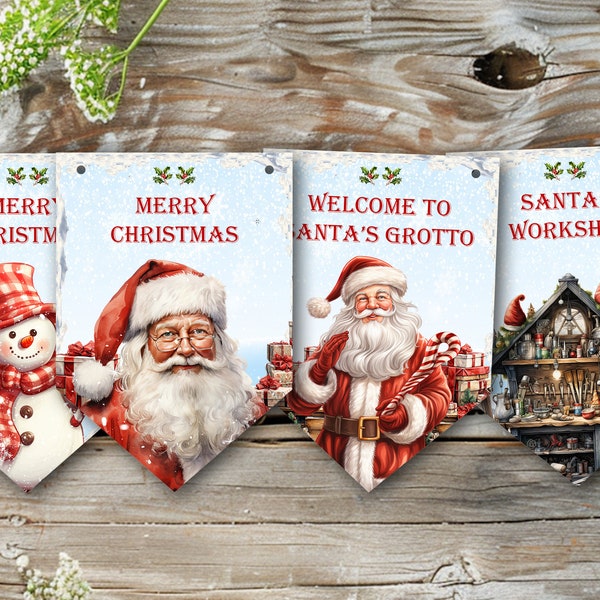 Santa's Grotto Sign - Etsy UK