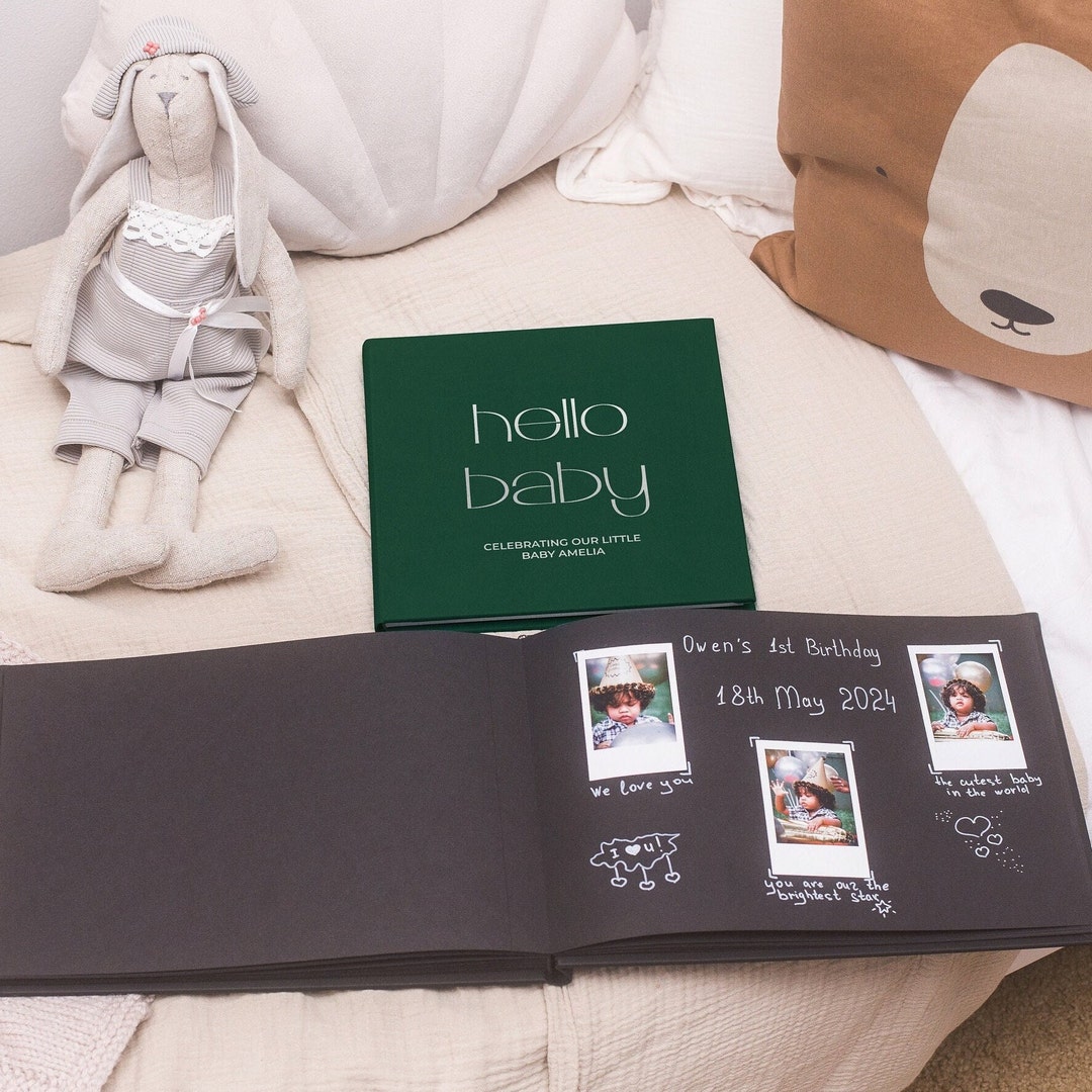 Baby Guest Book Letters to Baby Polaroid Guest Book for Baby Shower ...