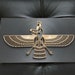 Zoroastrian Faravahar Fravahar Symbol Ahura Mazda Wall Art Winged Eagle ...