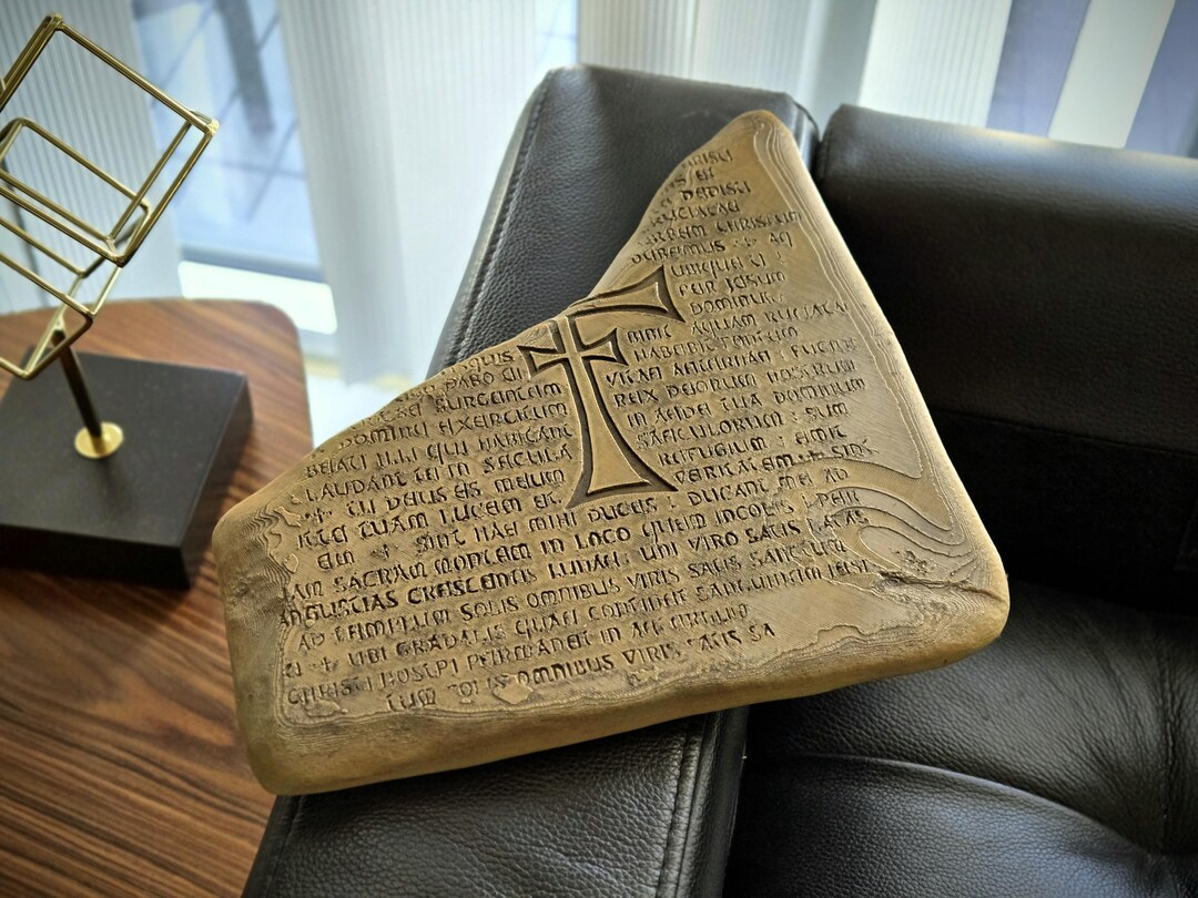 Ancient Holy Stone Tablet – Latin-inscribed Relic Grail Lore Indiana ...