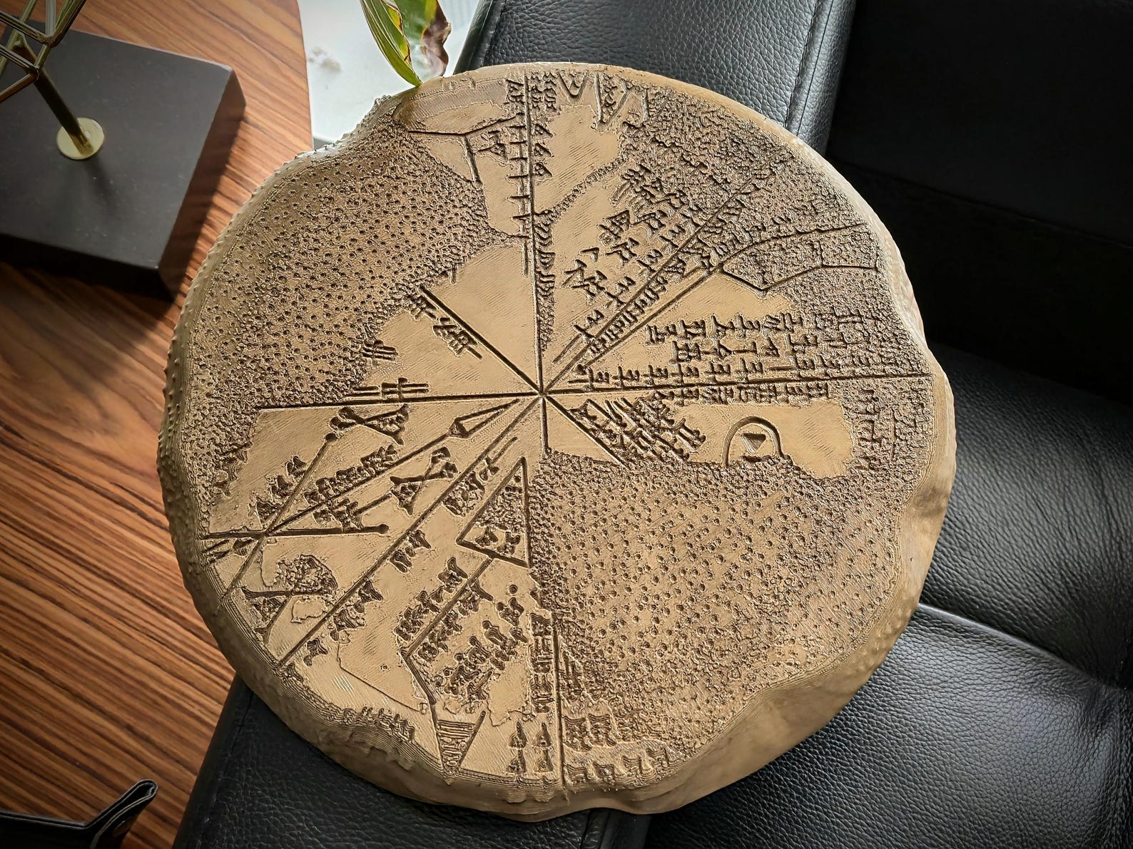 Ancient Sumerian Star Chart Replica - Ancient Mesopotamian Astronomical ...