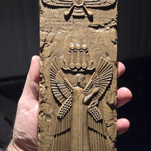 Cyrus the Great Relief With Faravahar Symbol – Clay Composite ...