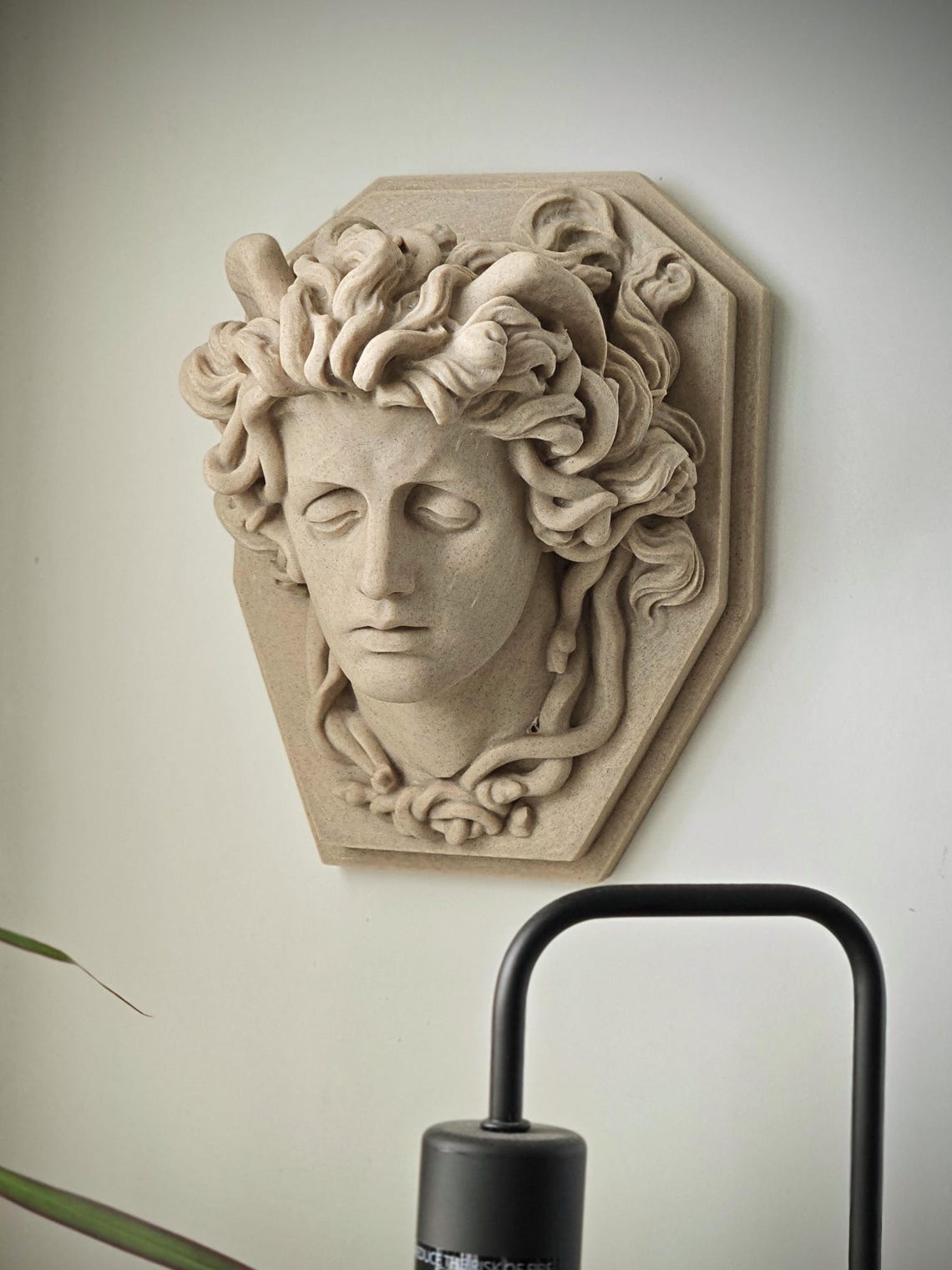 Medusa Head Wall Sculpture - Ancient Greek Wall Art - Classical Greek ...