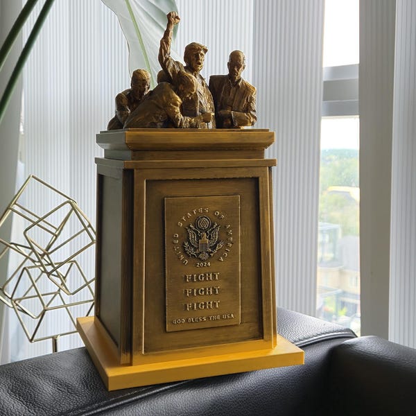 Trump Fight Bronze - Etsy