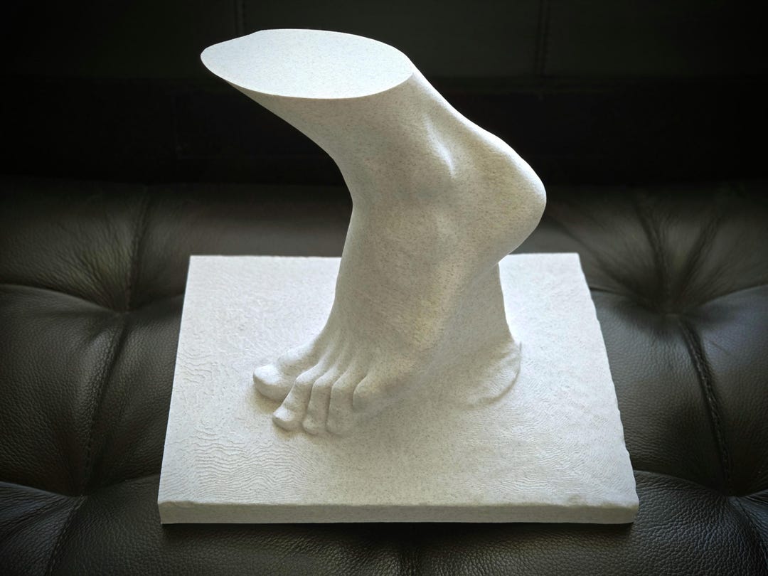 Sculpture of the Foot From the Statue of Augustus Museum Quality ...