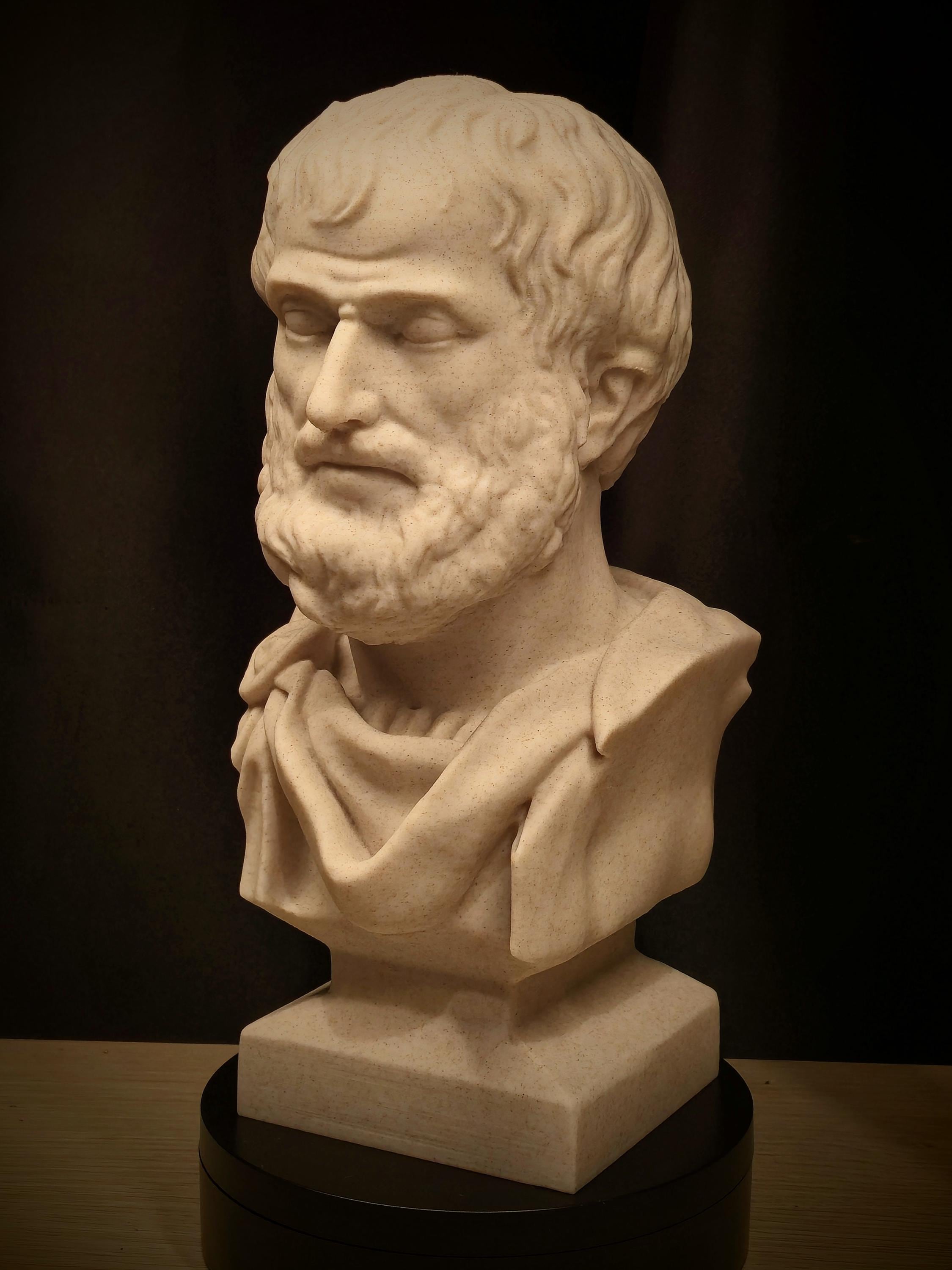 Aristotle High Quality Ancient Greek Philosopher Bust – Marble ...