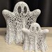 Intricate 3D Printed Lace Ghost Sculpture Cute and Spooky Unique ...