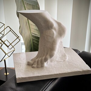Sculpture of the Foot From the Statue of Augustus Museum Quality ...