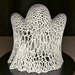 Intricate 3D Printed Lace Ghost Sculpture Cute and Spooky Unique ...
