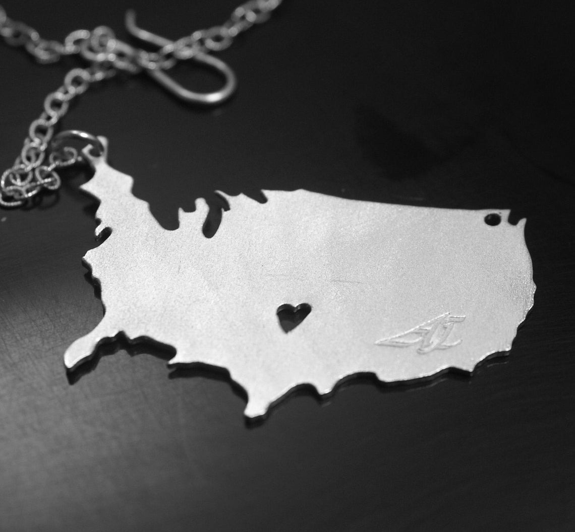 Handmade USA Necklace - Etsy