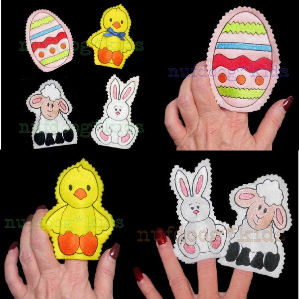 Finger Puppet Set - Etsy