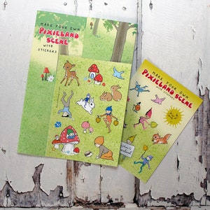 Pixieland Sticker Scene - Etsy