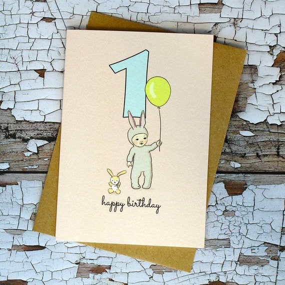 1st Birthday Pixie Card - Etsy