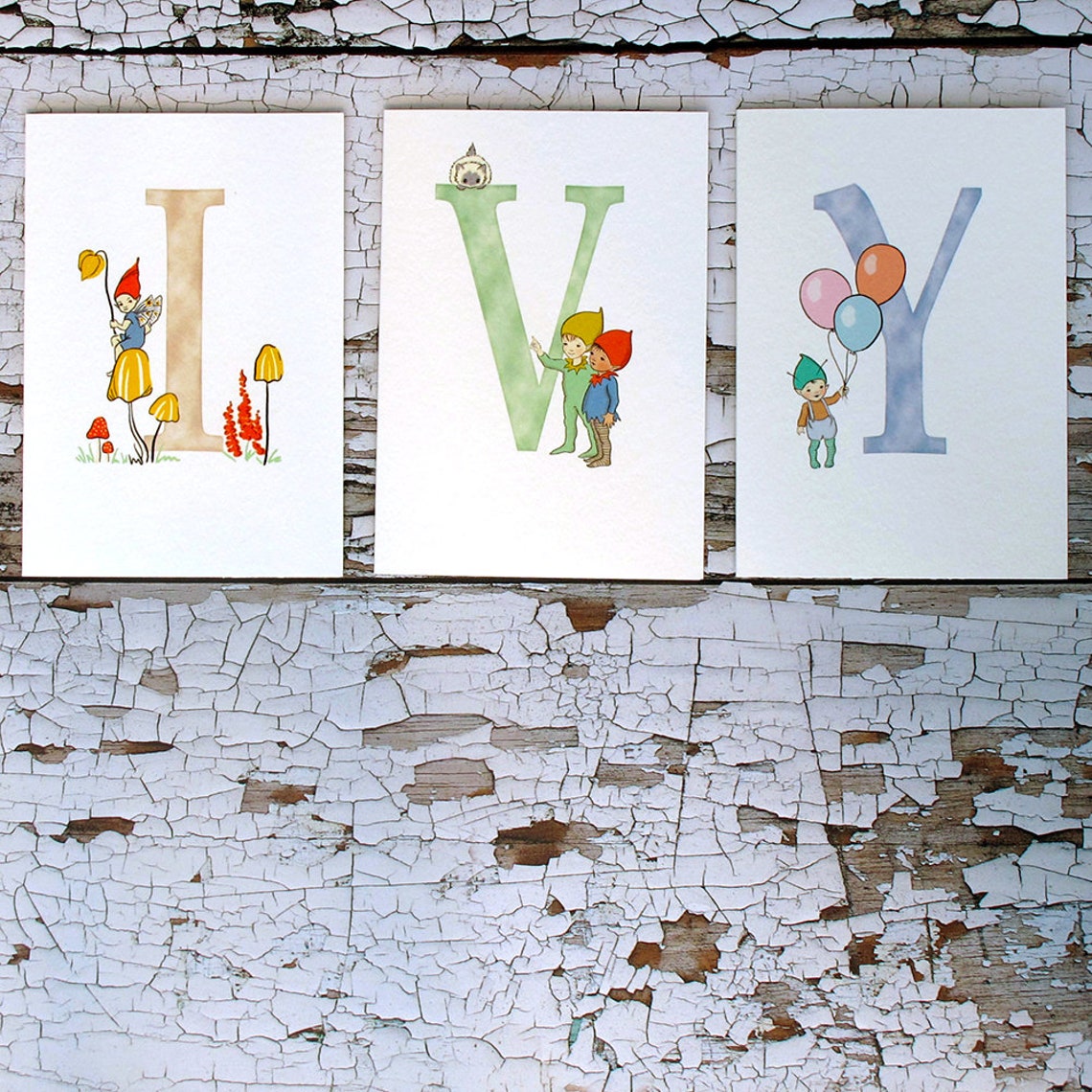 Letter P ABC Card - Etsy